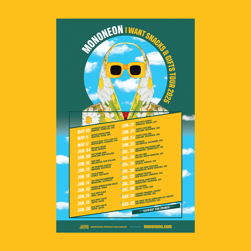 2025 Tour Poster – MonoNeon